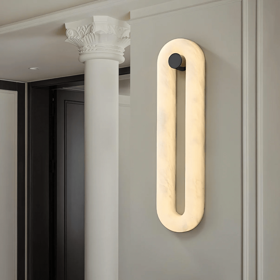 Alabaster Loop Wall Light – Calicslight