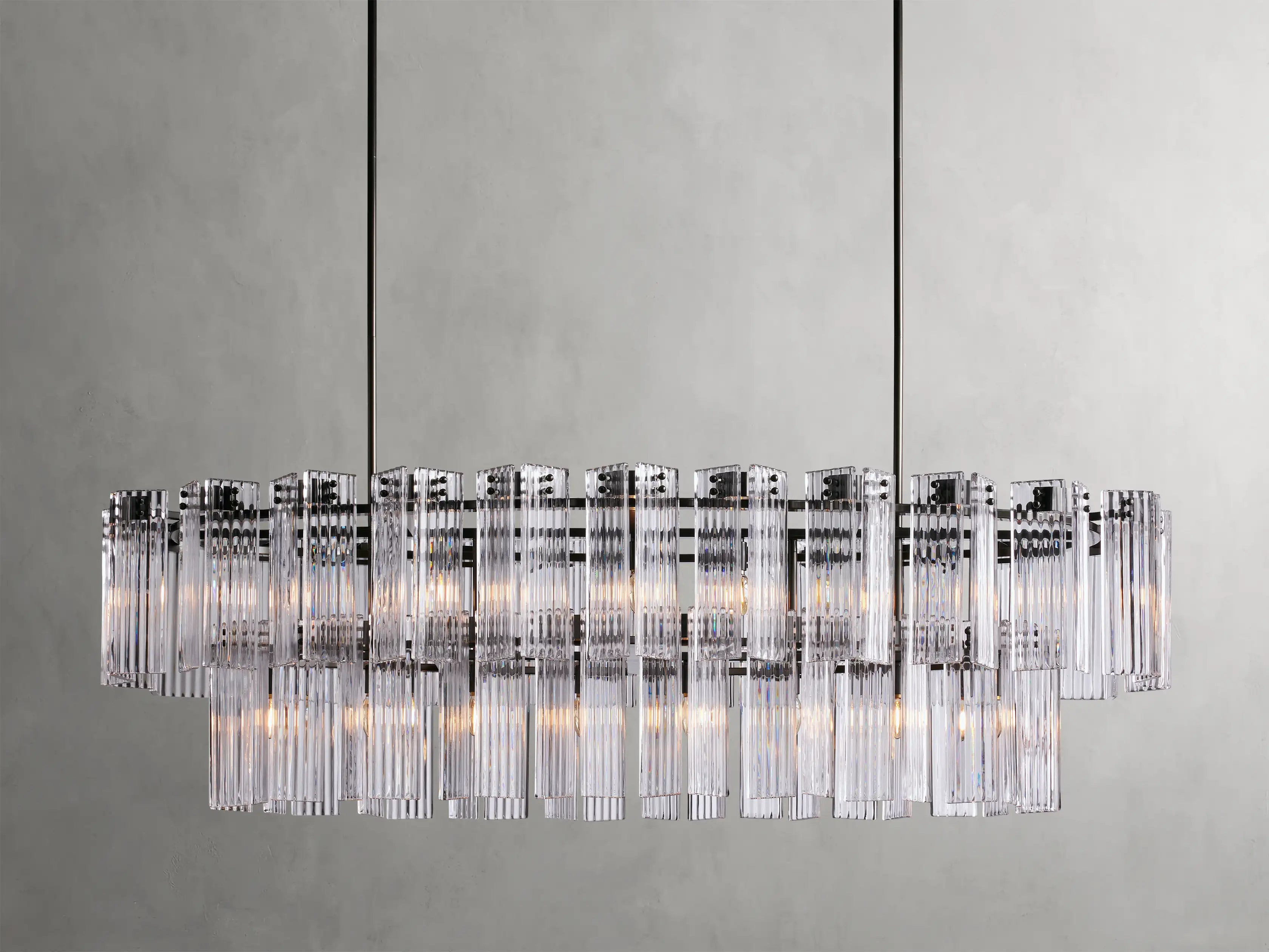 Delsie Oval 72" Chandelier – Calicslight
