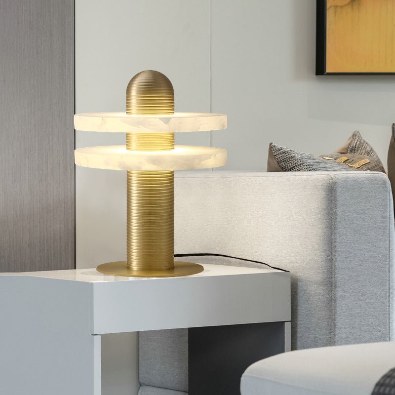 Alabaster Comet Table Lamp – Calicslight