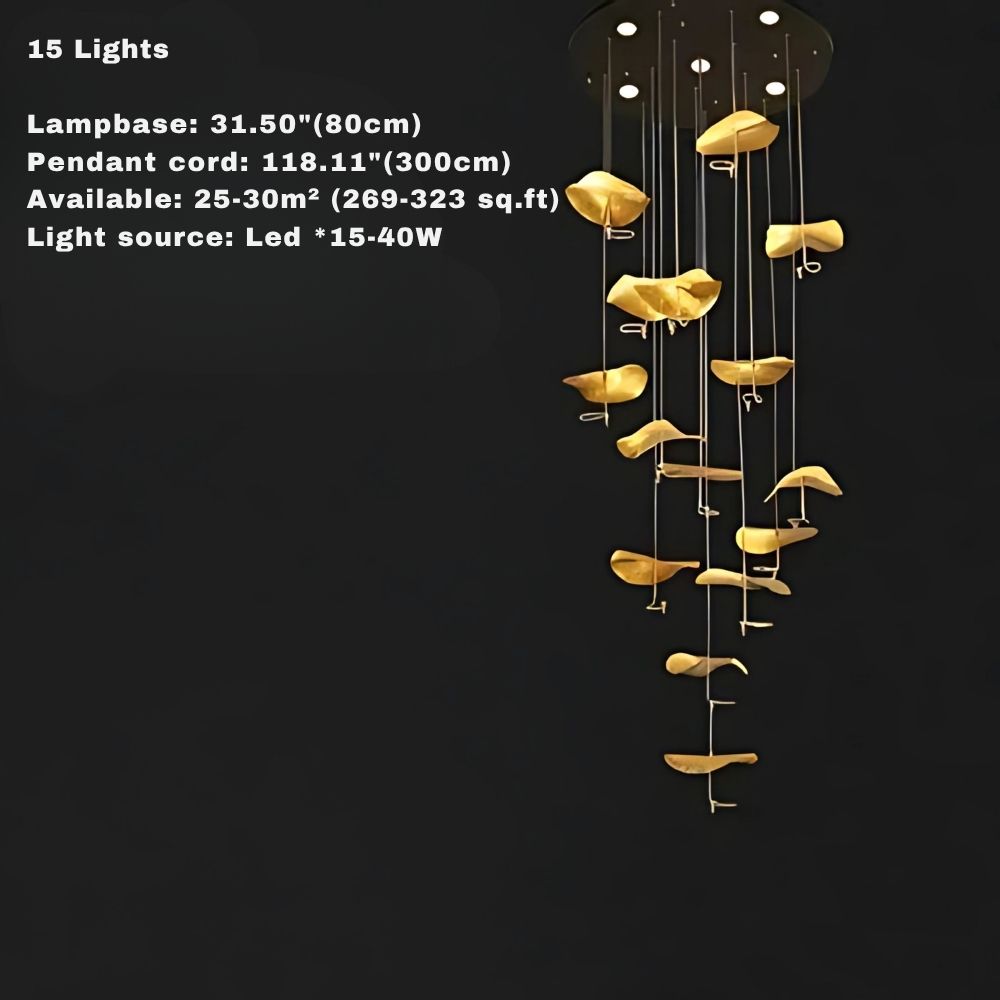 Jenissa Vintage Staircase Chandelier – Calicslight