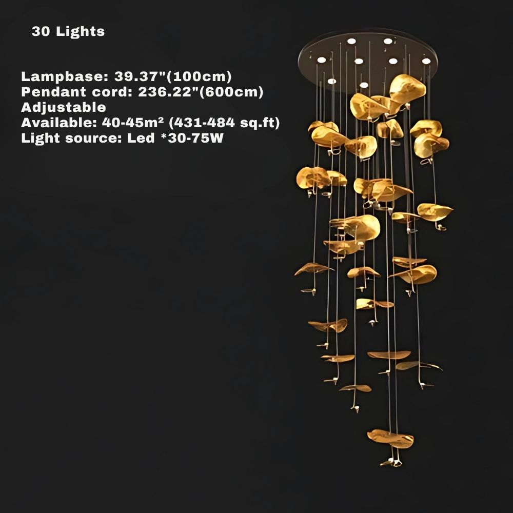 Jenissa Vintage Staircase Chandelier – Calicslight