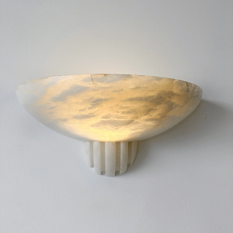 Rare Alabaster Wall Sconce – Calicslight