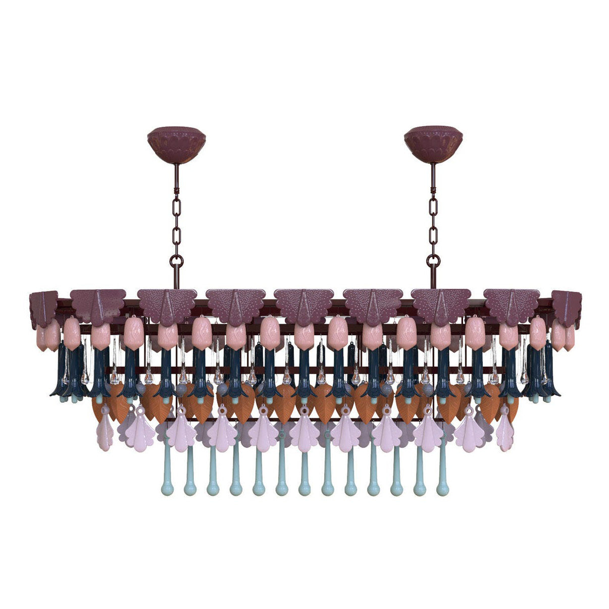 Seasons Oval Chandelier – Calicslight